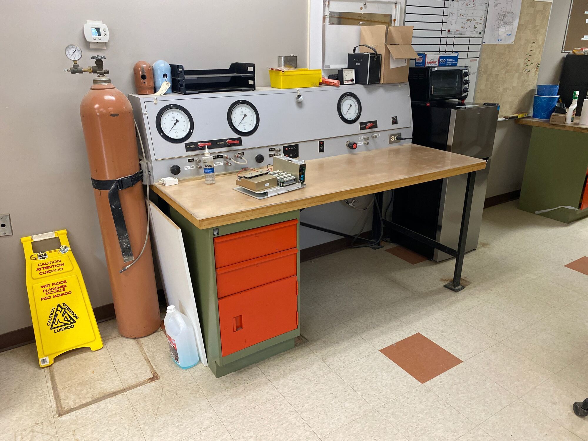 Instrumentation Testing Table
