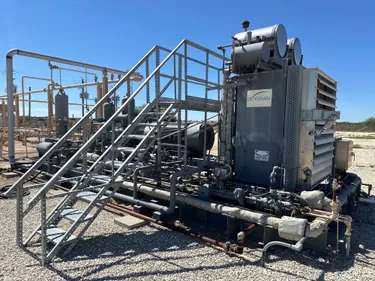 300 HP Ariel JGA/2 2-Stage High Pressure EOR Injection Compressor ...
