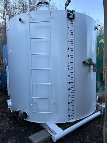 100 BBL 4 Oz Skidded Storage Tank